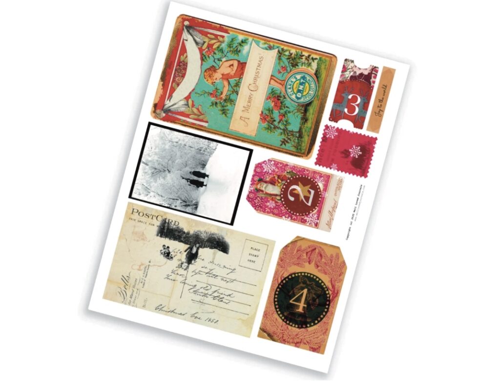 Celebrate the Season with December Freebie #1 - Well Loved Journals